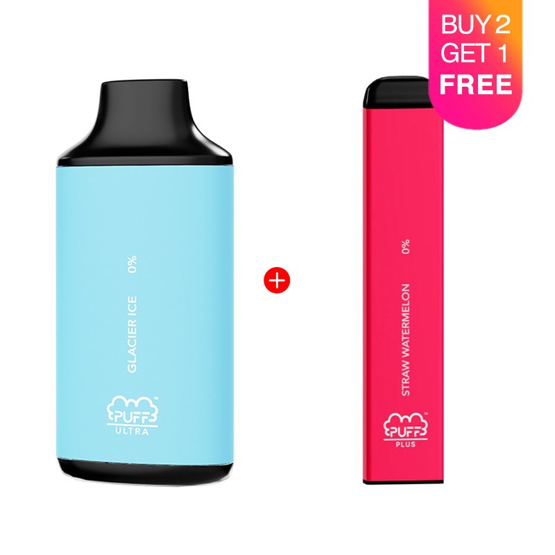 PUFF Ultra Zero Nicotine 8000 Disposable Vapes | Vapesourcing