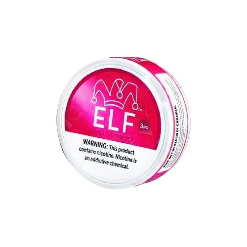 Elf Watermelon Ice Nicotine Pouches (20 Pouches/Can) | Vapesourcing