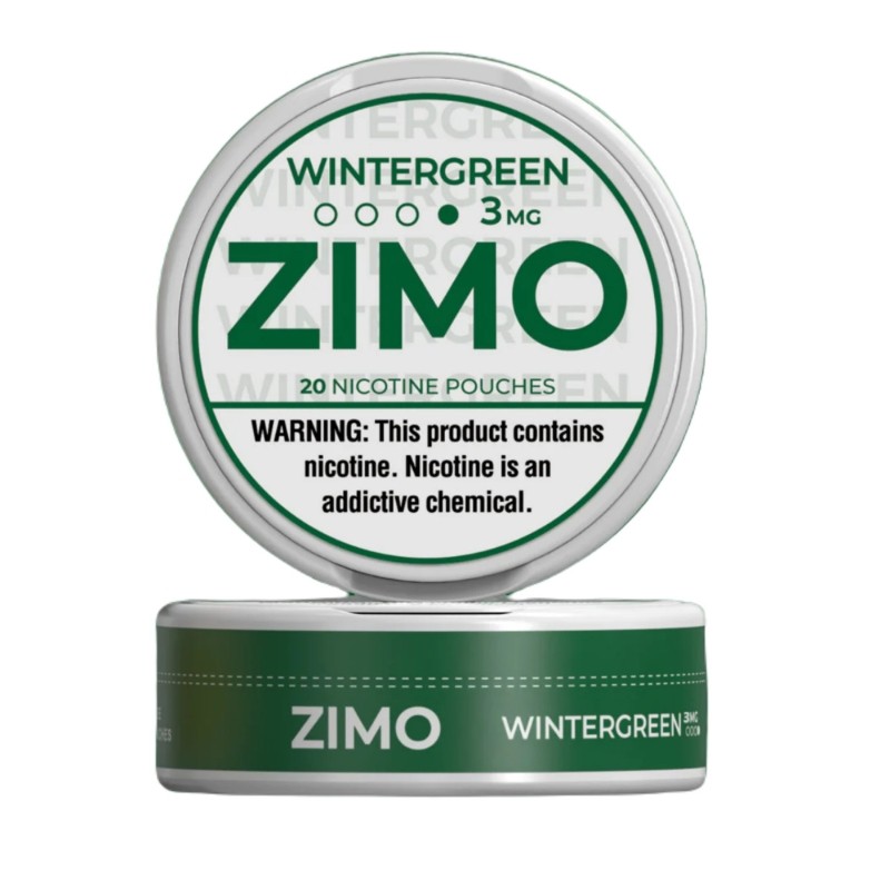 ZIMO Wintergreen Nicotine Pouches | Vapesourcing