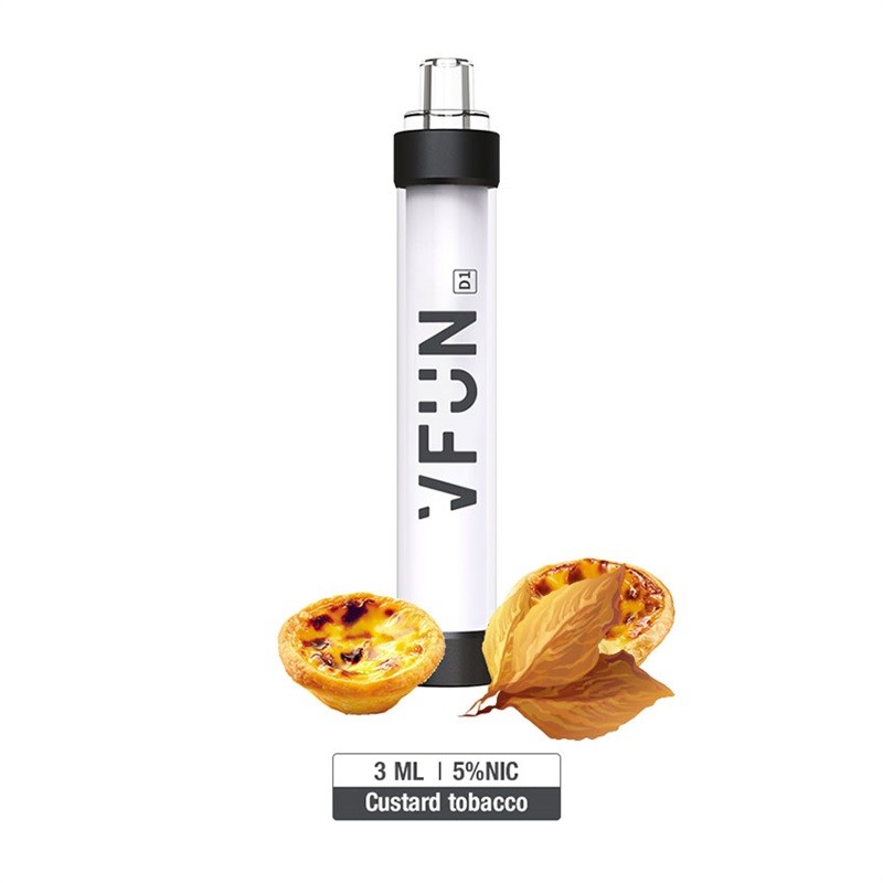 Quawins Vfun D1 Disposable Vape Kit 1000 Puffs 550mAh with Flash Light ...