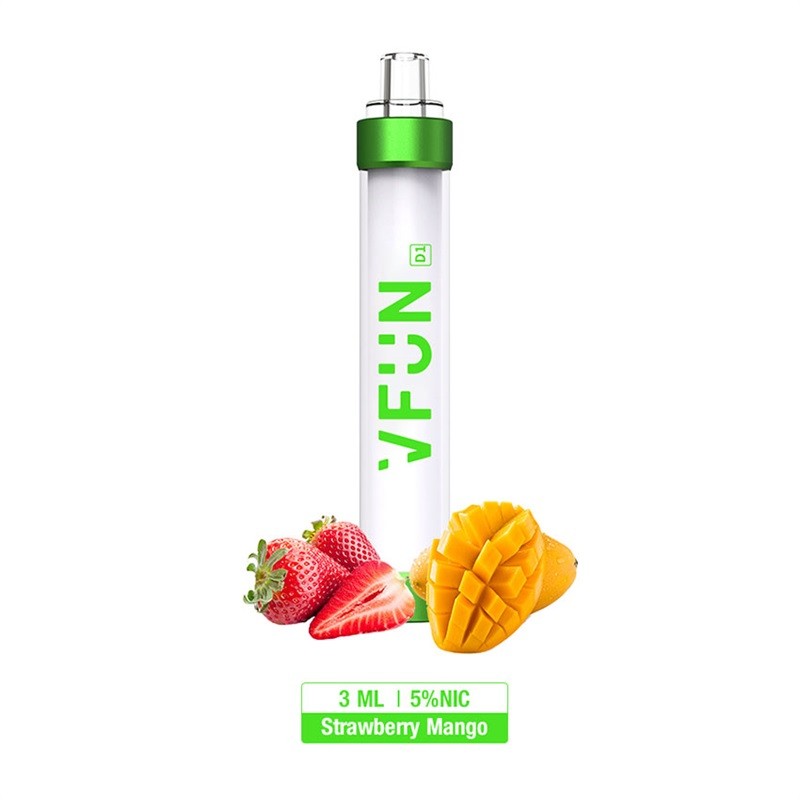 Quawins Vfun D1 Disposable Vape Kit 1000 Puffs 550mAh with Flash Light ...