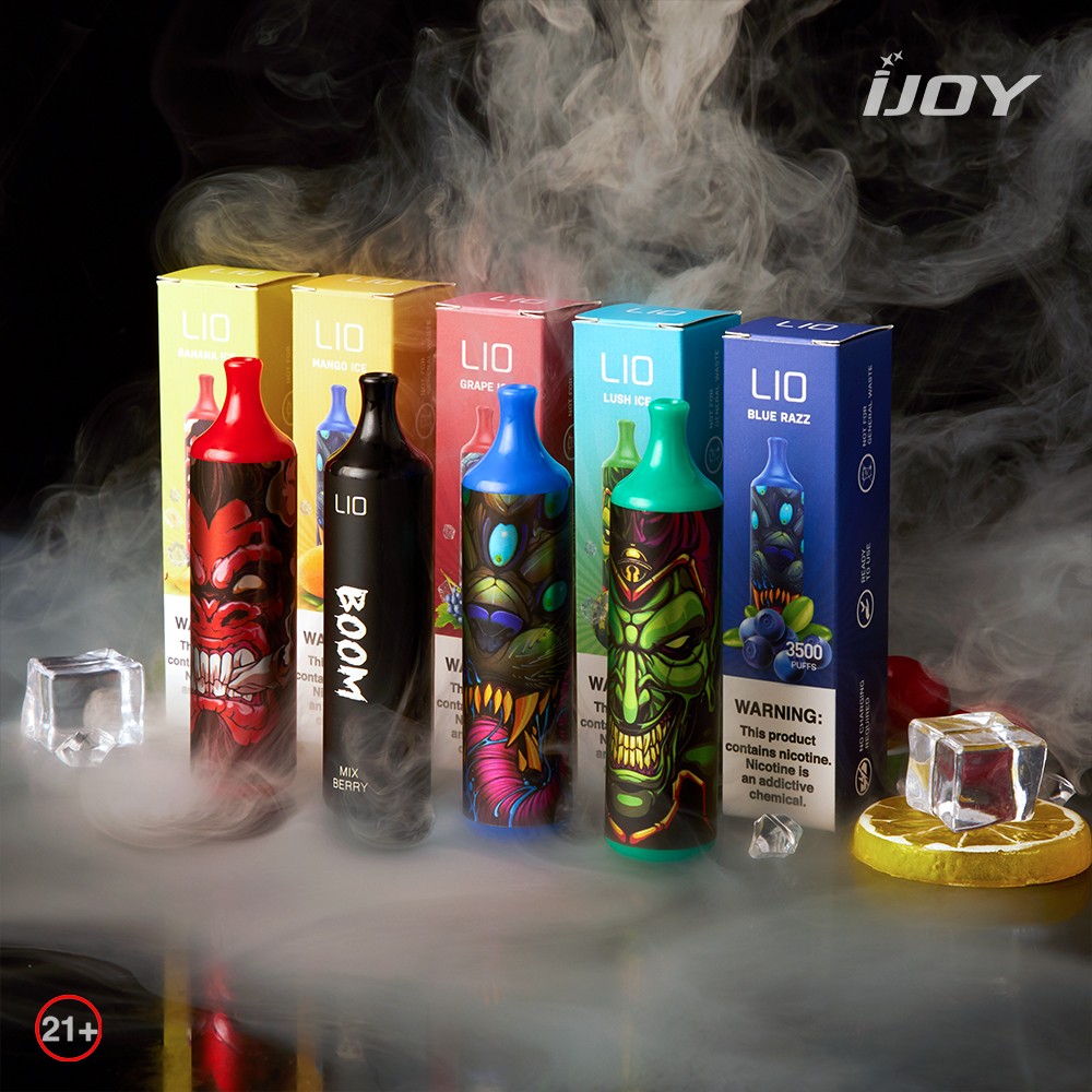 IJOY LIO Boom Disposable Kit 3500 Puffs LIO Series Device 1400mAh ...