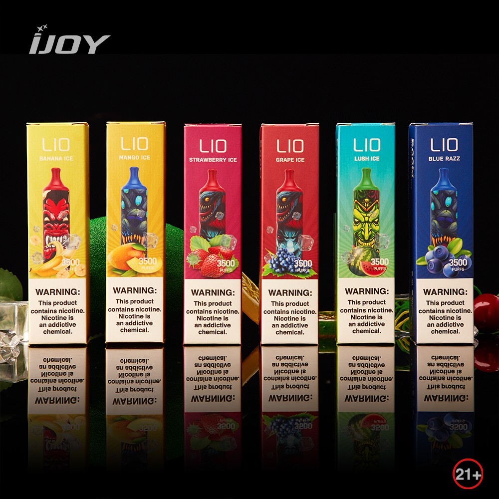 IJOY LIO Boom Disposable Kit 3500 Puffs LIO Series Device 1400mAh ...