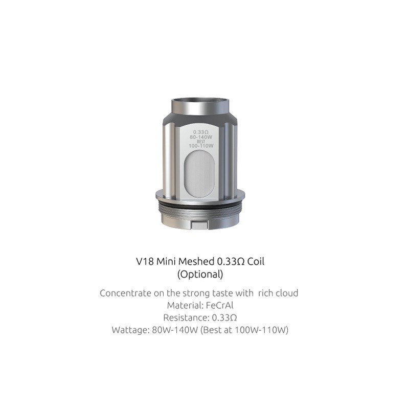 SMOK V18 MINI Mesh Coils Price $11.99 (3pcs/pack) | Vapesourcing
