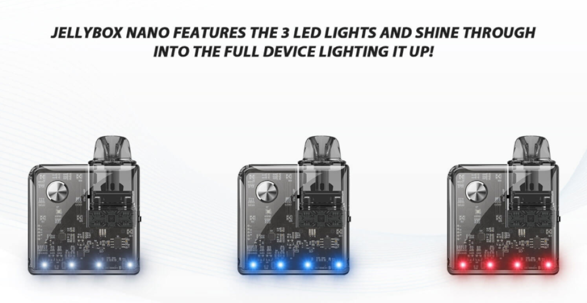 Rincoe Jellybox Nano Kit 1000mAh Pod Mod Kit Online | Vapesourcing