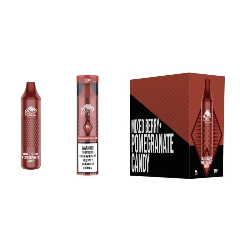 Puff Xtra Limited Disposable Vape Kit 3000 Puffs Online 1000mAh ...