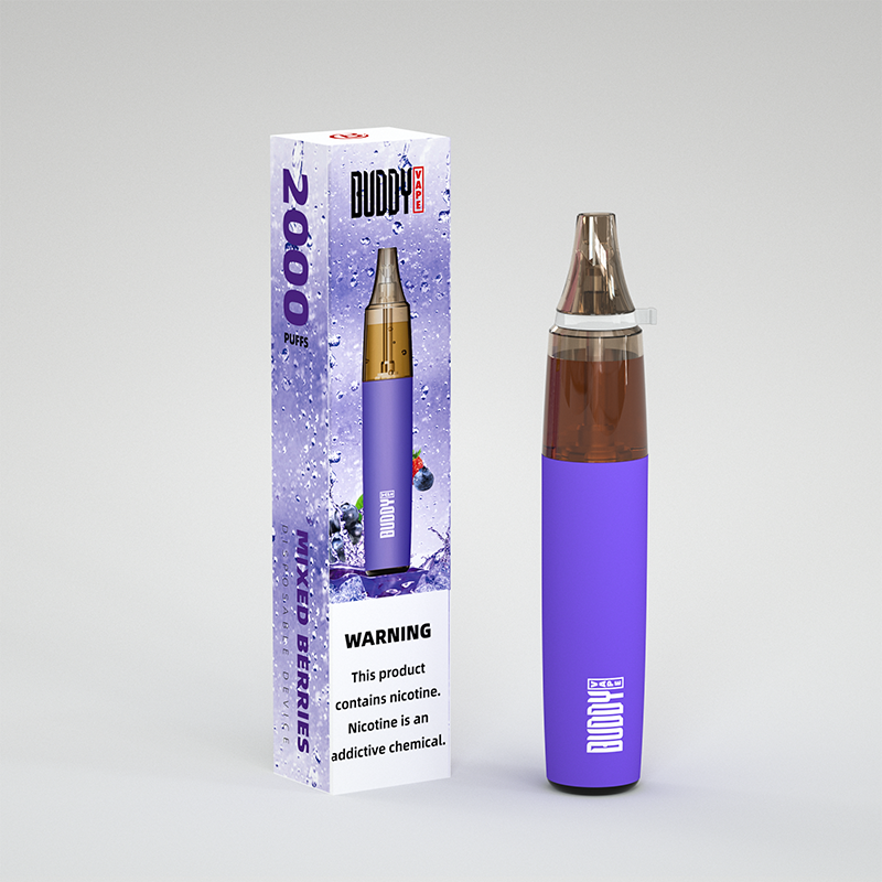 BUDDY B Shots Disposable Vape Device 2000 Puffs Release 450mAh ...