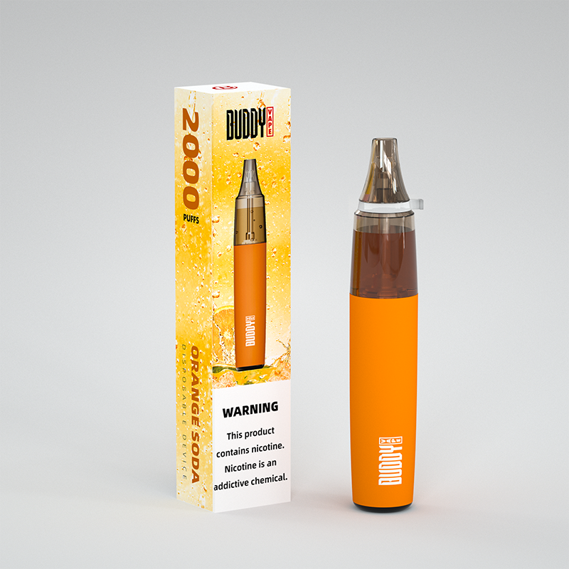 BUDDY B Shots Disposable Vape Device 2000 Puffs Release 450mAh ...
