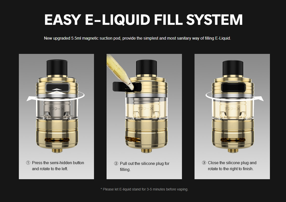 VOOPOO TPP-X Pod Tank Price $19.99 Vape Atomizer 5.5ml | Vapesourcing