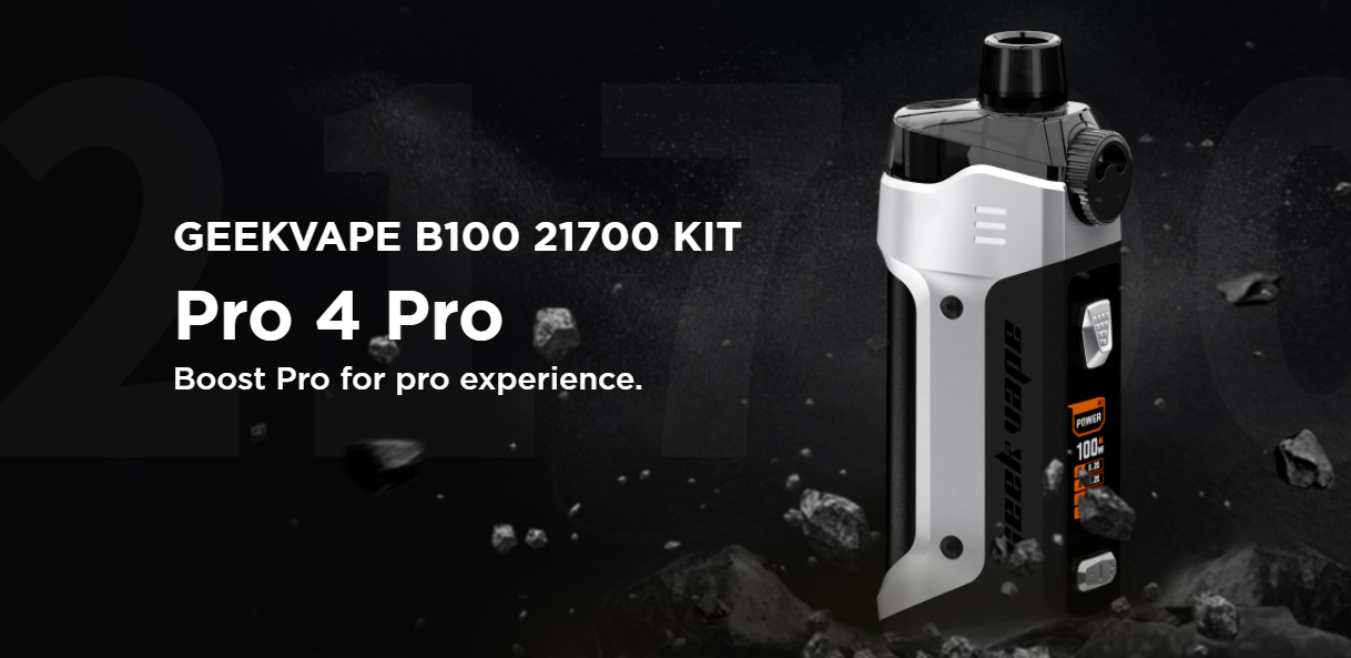 Geekvape B100 Kit Price $43.99 Boost Pro Max Pod Mod Kit 100W ...