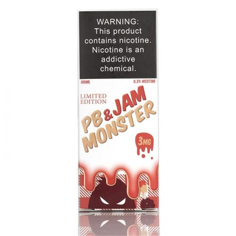 PB & Jam Monster Strawberry E-juice 100ml | Vapesourcing