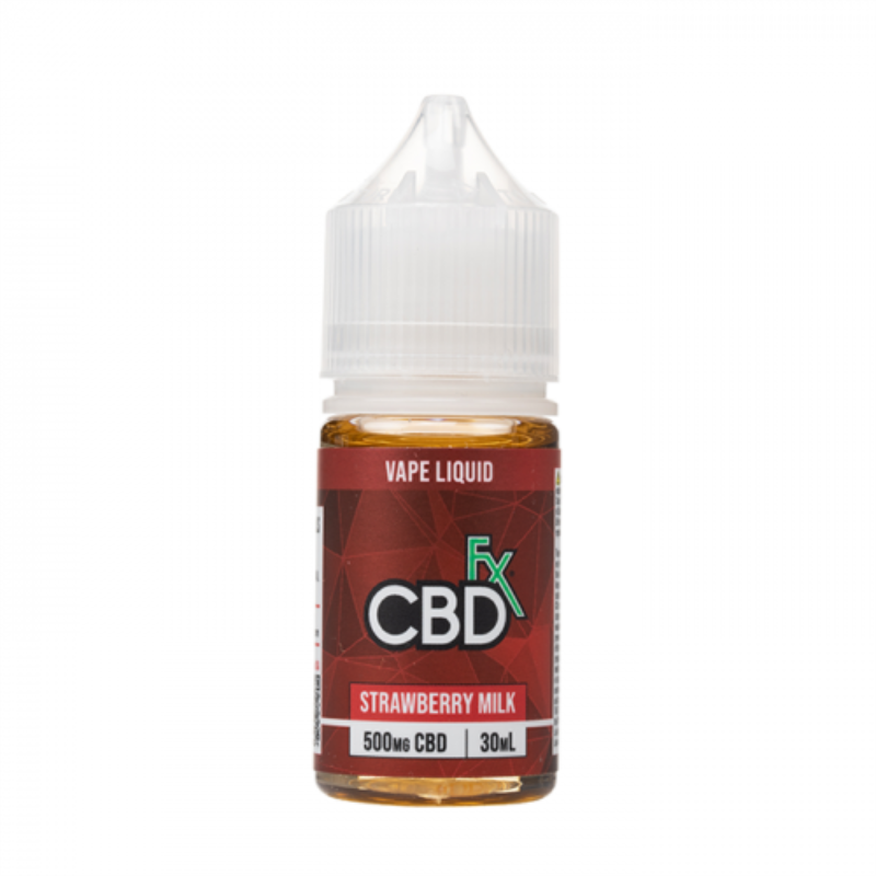 Cbdfx Strawberry Milk Vape Series Cbd E Juice 30ml Vapesourcing
