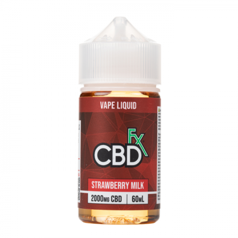Cbdfx Strawberry Milk Vape Series Cbd E Juice 30ml Vapesourcing