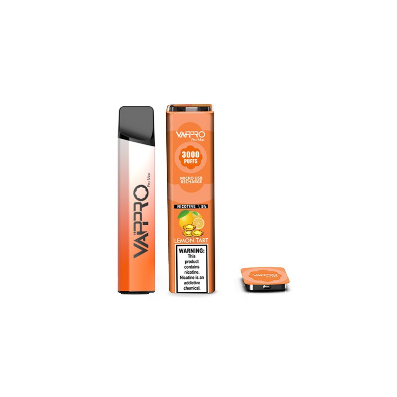 Vappro PRO Max Rechargeable Disposable Kit 3300 Puffs 600mAh | Vapesourcing