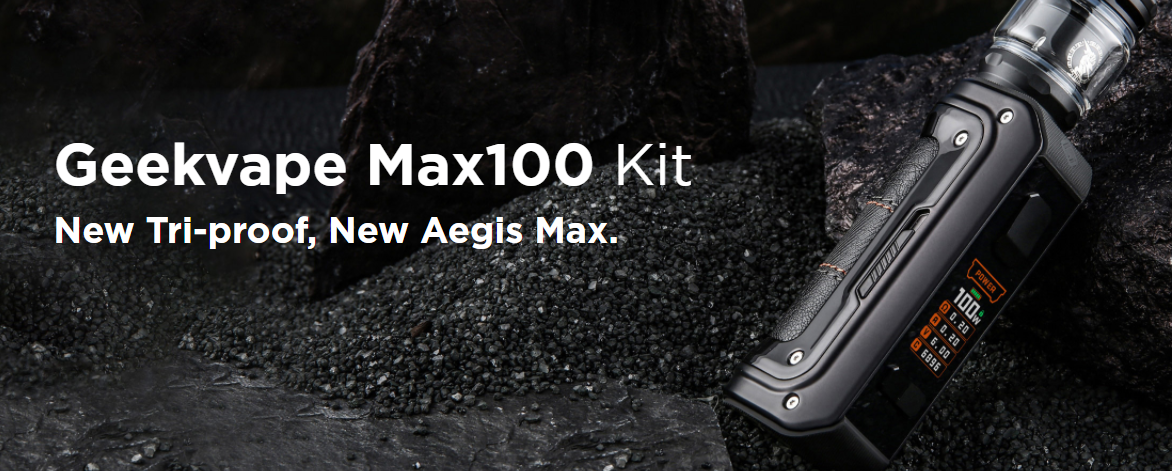 Geekvape Max100 Kit | Geekvape Aegis Max 2 Vape Mod Kit 100W $59.99 ...