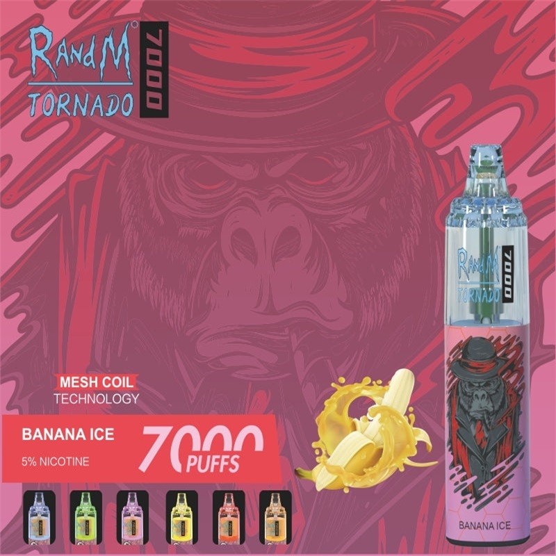 R and M Tornado 7000 Puffs Disposable Vape Kit 1000mAh | Vapesourcing