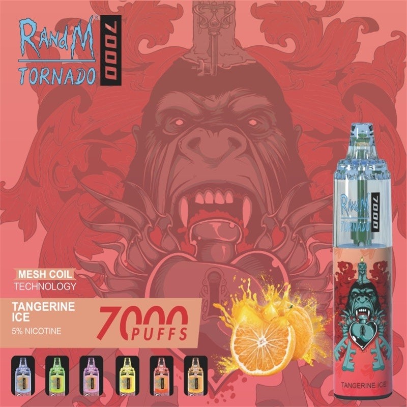 R and M Tornado 7000 Puffs Disposable Vape Kit 1000mAh | Vapesourcing