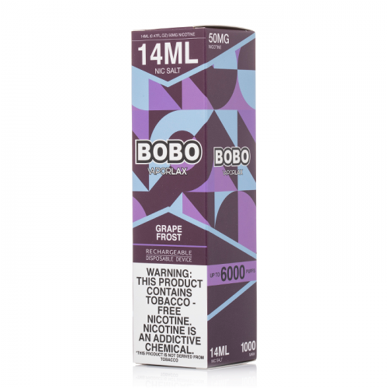 Vaporlax BOBO Vape 6000 Puffs Disposable Kit 14ml | Vapesourcing