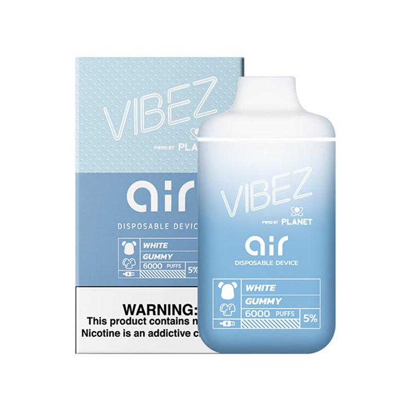 Vibez Air Rechargeable Disposable 6000 Puffs 11ml | Vapesourcing