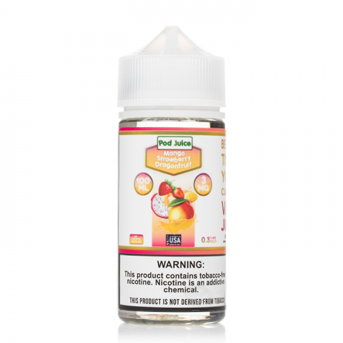 Pod Juice Mango Strawberry Dragonfruit E-juice 100ml | Vapesourcing