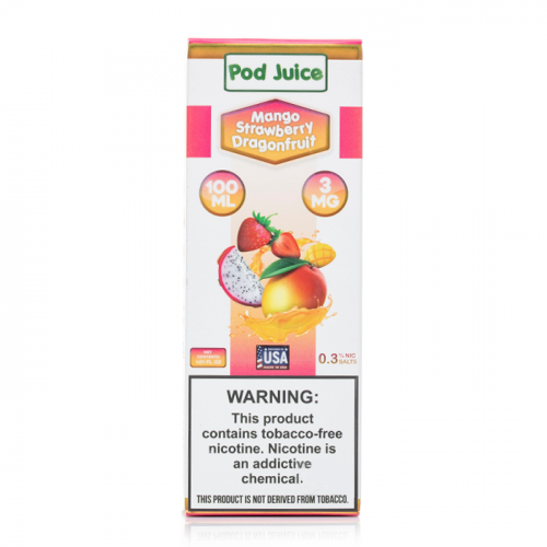 Pod Juice Mango Strawberry Dragonfruit E-juice 100ml | Vapesourcing