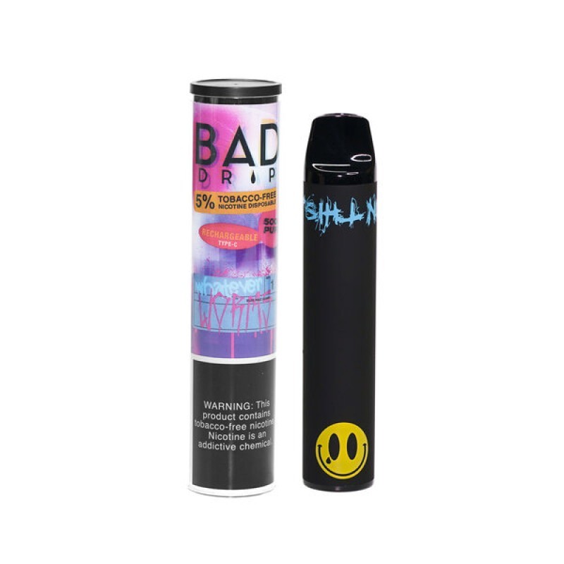 Bad Drip Rechargeable Disposable Vape Kit 5000 Puffs 10ml | Vapesourcing