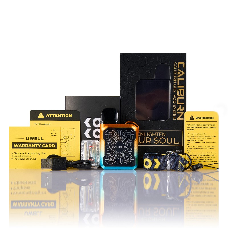 Uwell Caliburn GK2 Pod System Kit Price $25.99 Code UGK2 18W | Vapesourcing