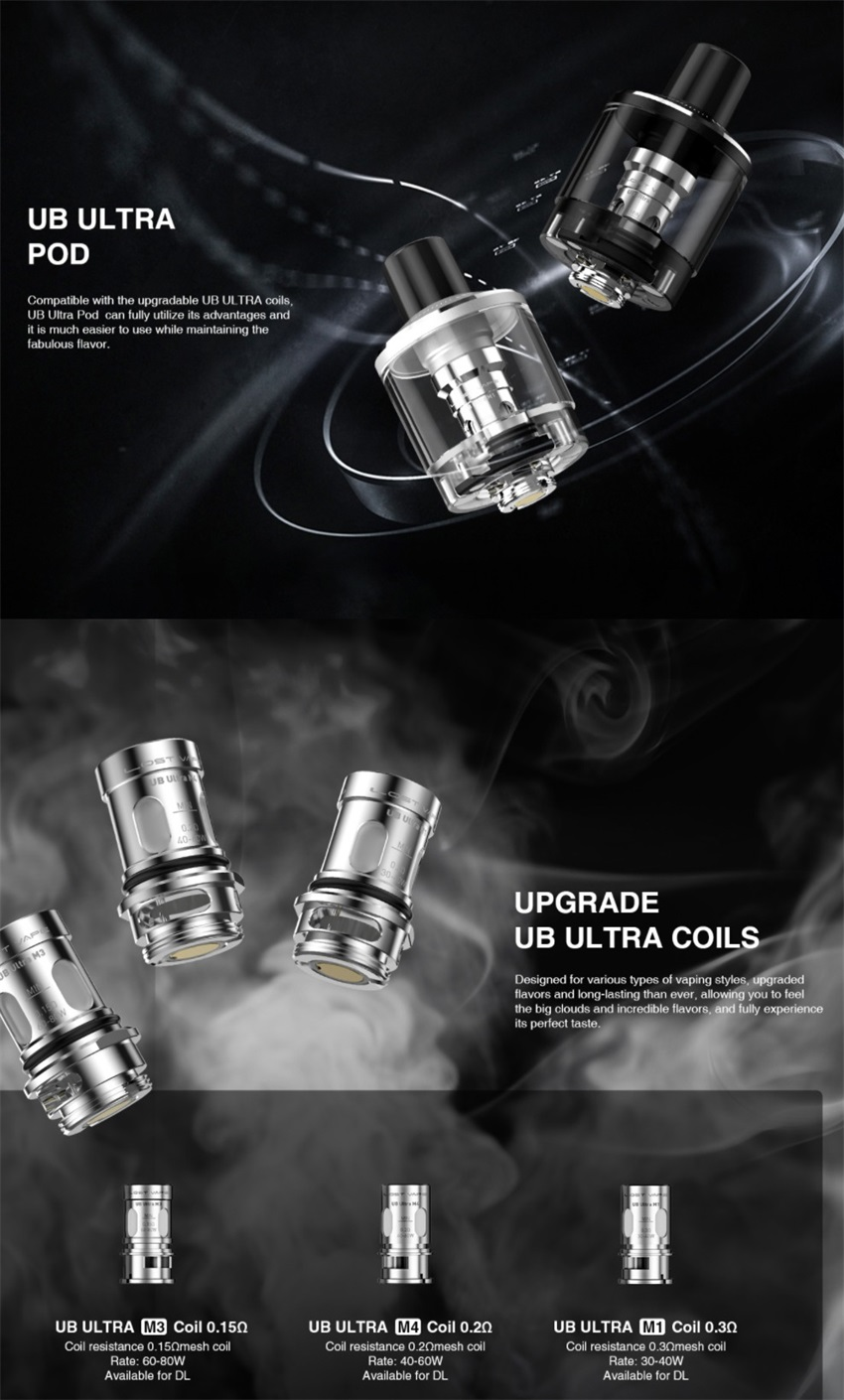 Lost Vape UB Ultra Empty Pod Cartridge 5.5ml | Vapesourcing