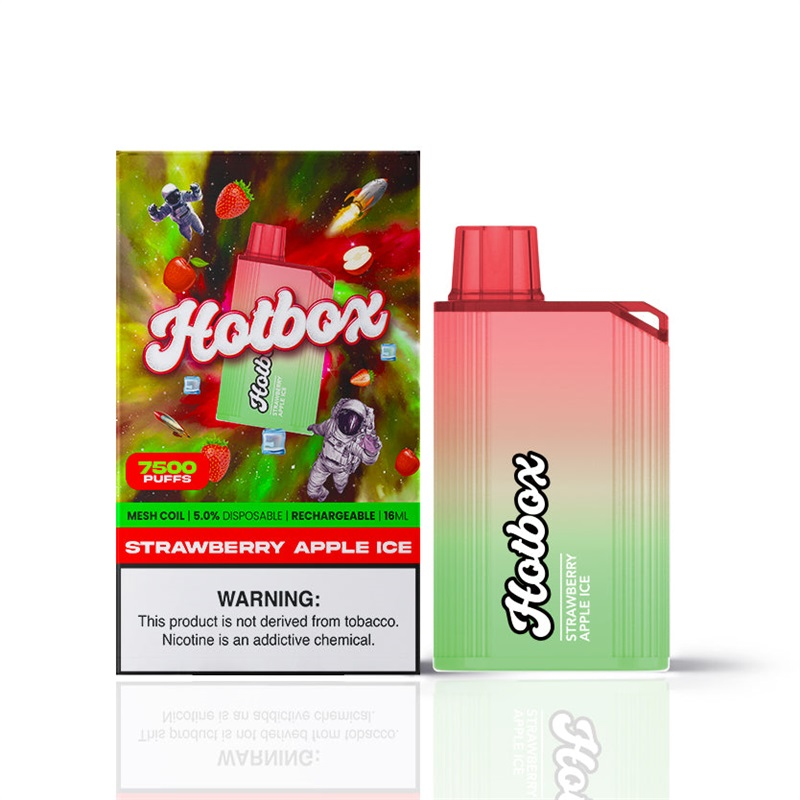 Hotbox Disposable Vape Kit 7500 Puffs 16ml $16.99 | Vapesourcing