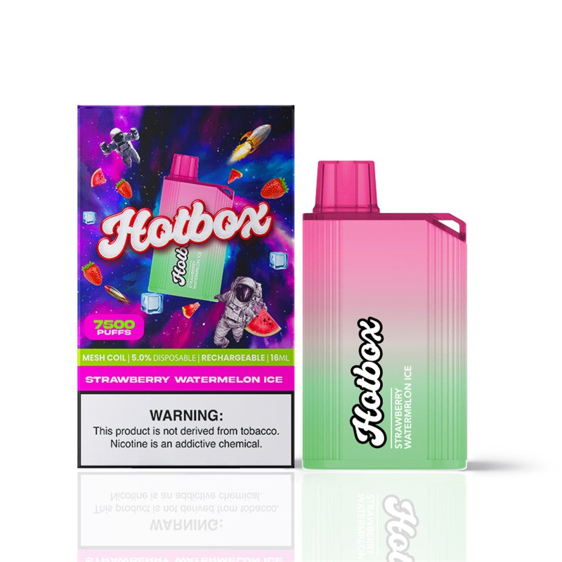 Hotbox Disposable Vape Kit 7500 Puffs 16ml $16.99 | Vapesourcing