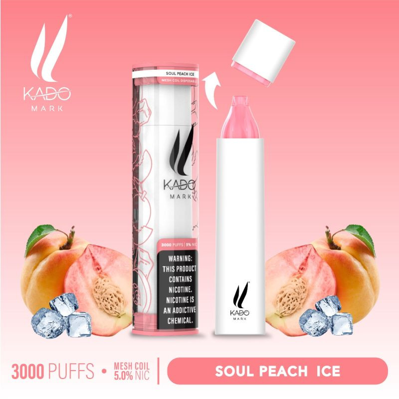 Kado MARK Rechargeable Disposable Vape Kit 3000 Puffs 8ml | Vapesourcing