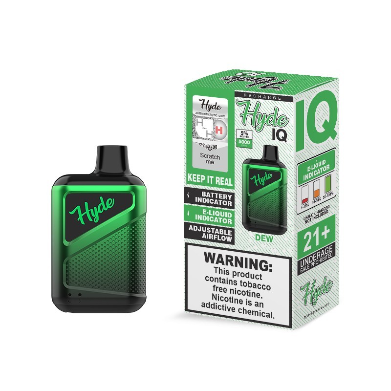 Hyde IQ 5000 Disposable Vape Kit 5000 Puffs | Vapesourcing