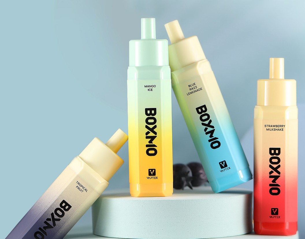 Vaptex Boxmo Rechargeable Disposable Vape Kit 5000 Puffs 13ml ...