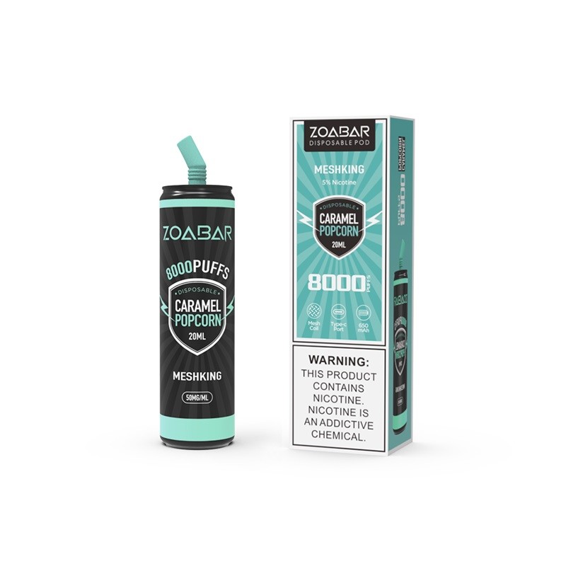 ZOABAR 8000 Puffs Rechargeable Disposable Vape 20ml | Vapesourcing