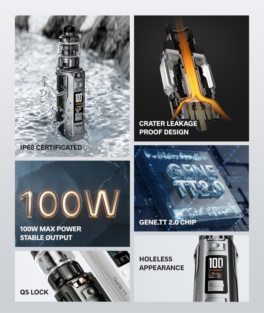 Voopoo Argus XT&MT Vape Kit 100W 6.5ml | Vapesourcing