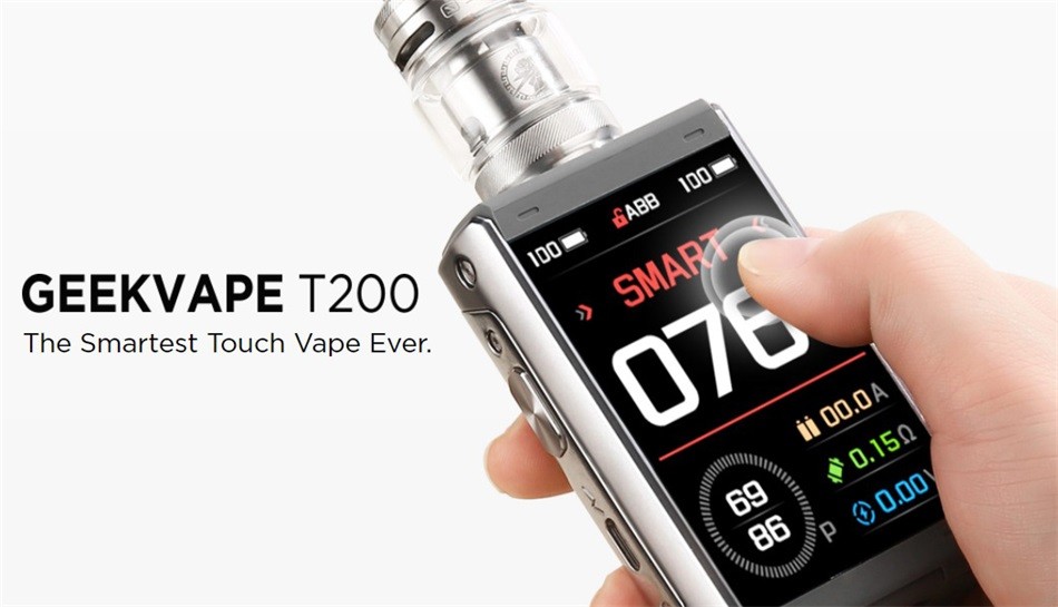 Geekvape T200 (Aegis Touch) Vape Mod Kit 200W | Vapesourcing