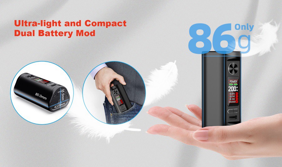 Hellvape Hell200 Box Mod 200W | Vapesourcing