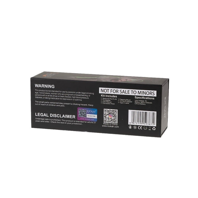 Lookah Seahorse Pro Plus Vaporizer Kit 650mAh | Vapesourcing