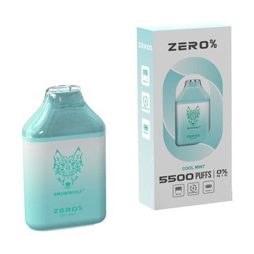 Snowwolf ZERO Nicotine Free Vape Disposable Kit 5500 Puffs 14ml ...