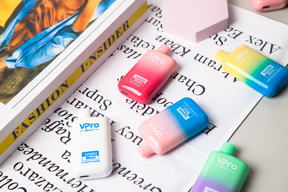 VPro New Jelly Disposable Vape Kit 5000 Puffs 16ml | Vapesourcing
