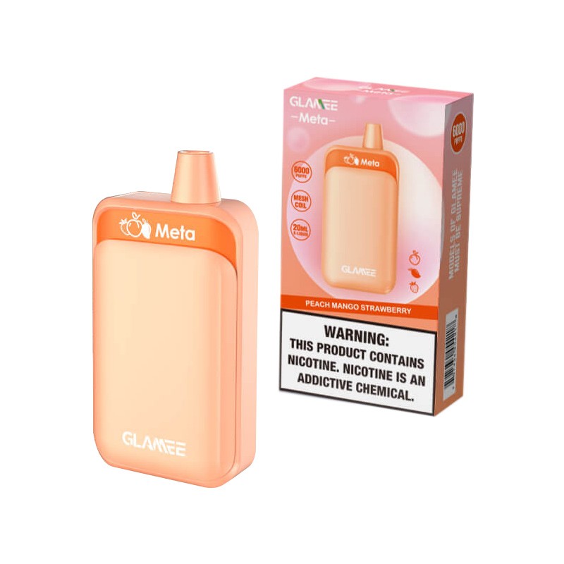 Glamee META Disposable Vape Kit 6000 Puffs 20ml | Vapesourcing