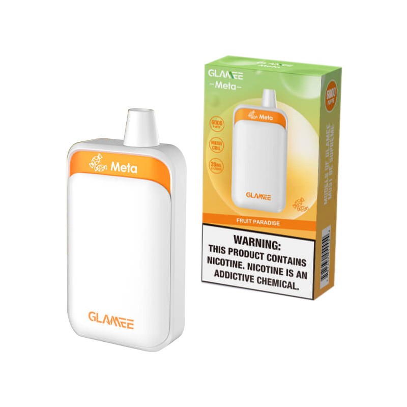 Glamee META Disposable Vape Kit 6000 Puffs 20ml | Vapesourcing