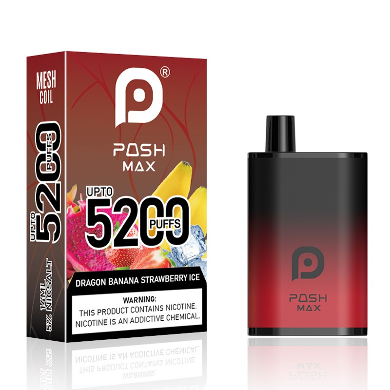 Posh MAX 5200 Puffs Disposable Vape Kit 14ml | Vapesourcing