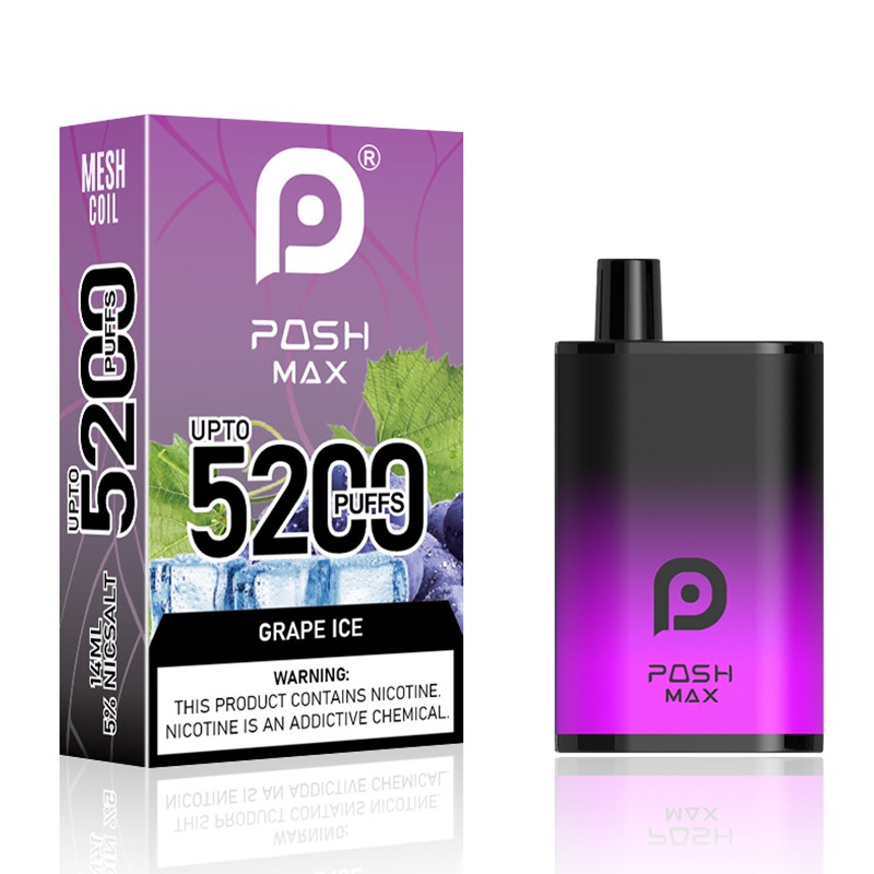 Posh MAX 5200 Puffs Disposable Vape Kit 14ml | Vapesourcing