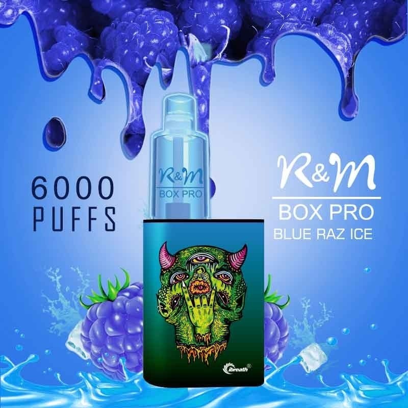 R and M Box Pro Disposable Vape Kit 6000 Puffs 10ml | Vapesourcing