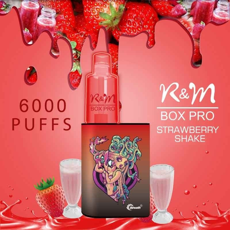 R and M Box Pro Disposable Vape Kit 6000 Puffs 10ml | Vapesourcing