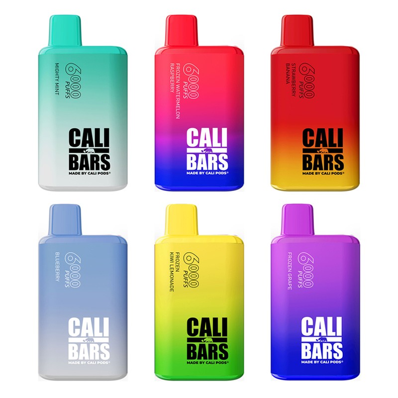 Cali Bars V2 Disposable Vape Kit 6000 Puffs 15ml | Vapesourcing