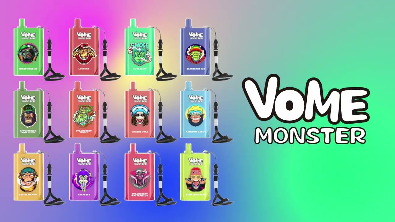 R and M Vome Monster Disposable Vape Kit 10000 Puffs 20ml | Vapesourcing