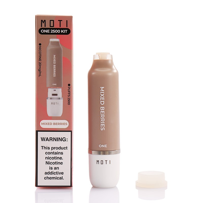 Moti One 2500 Puffs Rechargeable Disposable Vape Kit 8ml | Vapesourcing