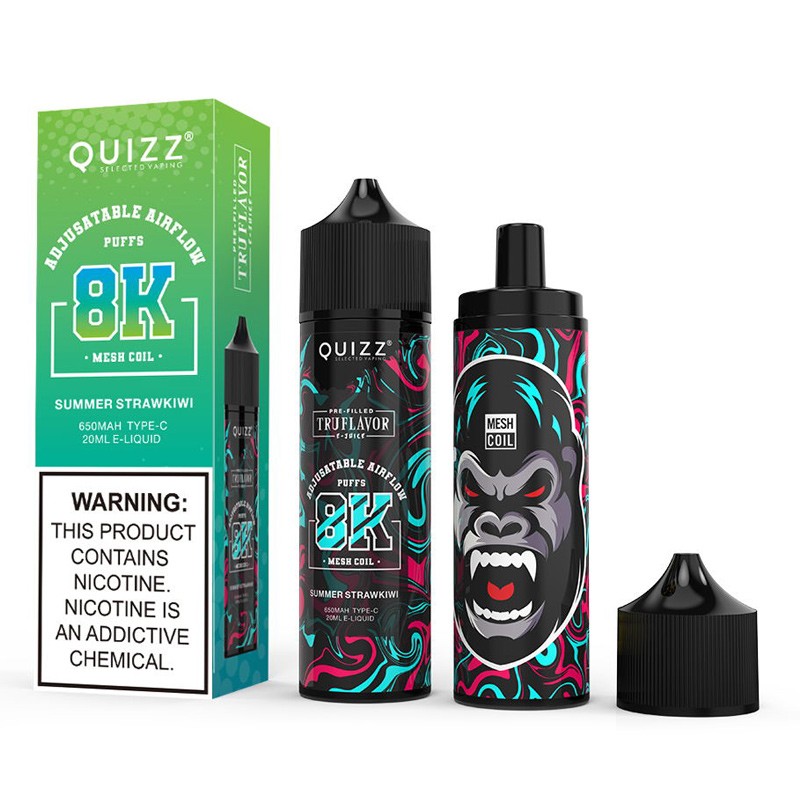 Quizz QD62-V2 Disposable Vape Kit 8000 Puffs 20ml | Vapesourcing
